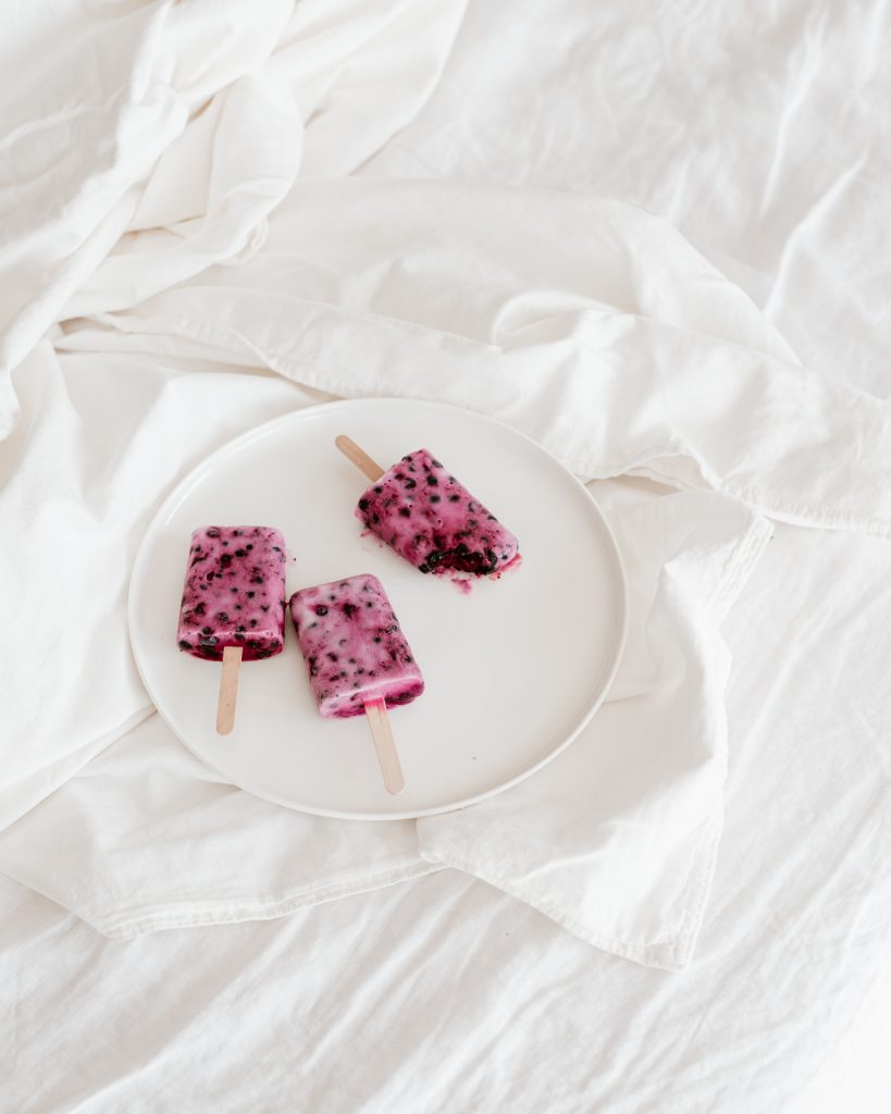 UŽSIŠALDYKI VASARĄ | Jogurtiniai mėlynių ledai | STEBUKLINGA MĖTA